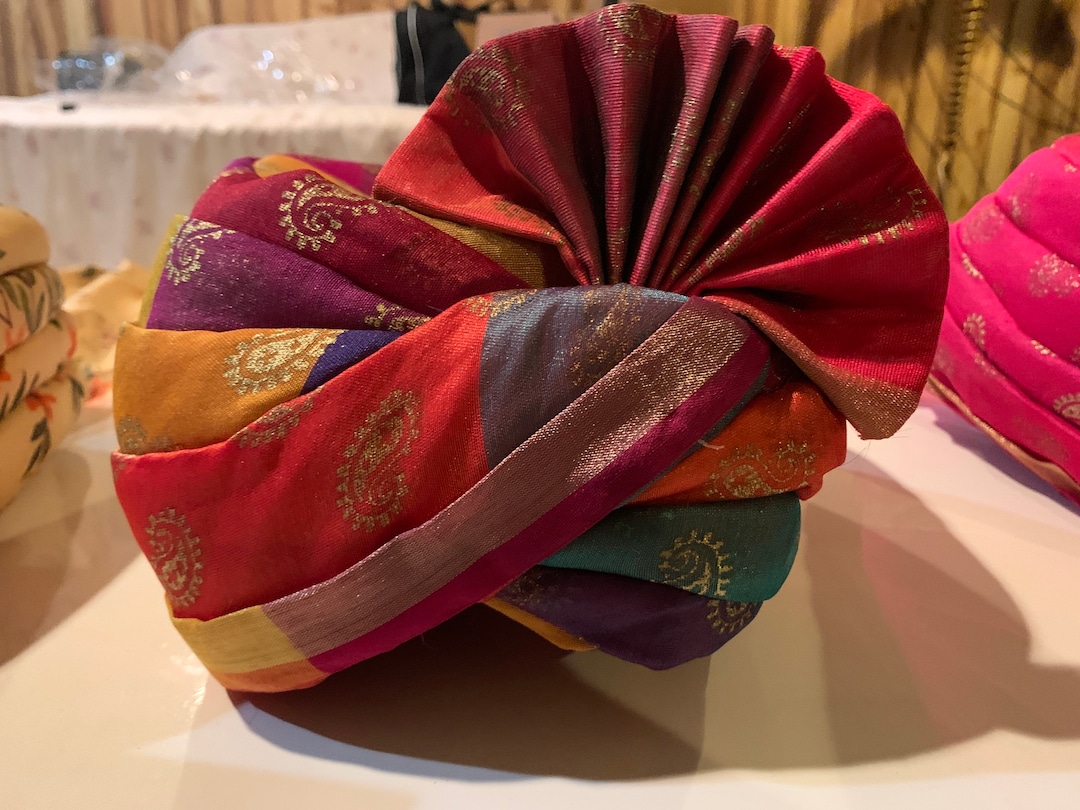 Multi-colored Rajasthani/gujrati Pagdi - Etsy