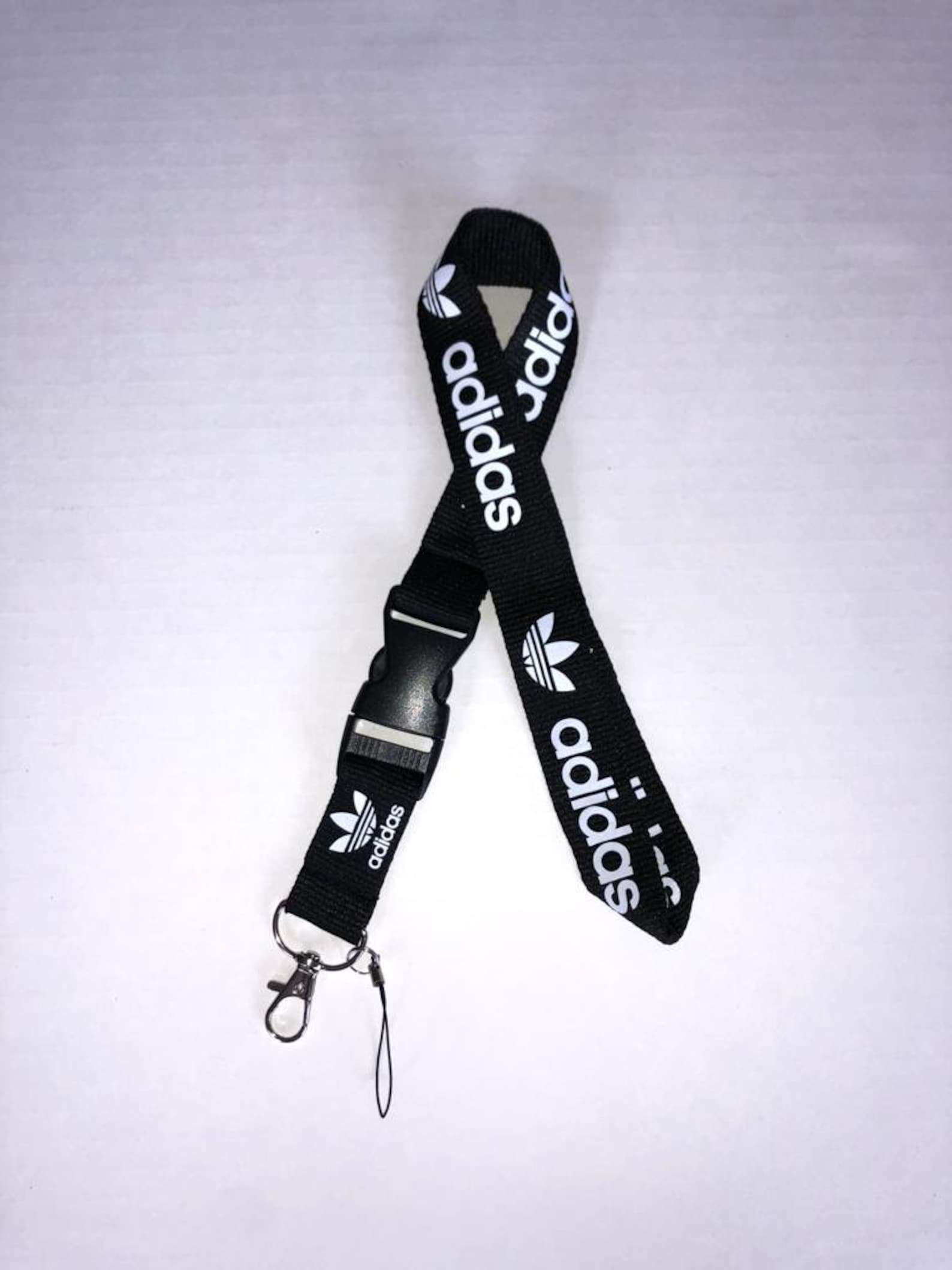 Adidas Lanyards Detachable Keychain ID Phone Holder Neck Strap | Etsy