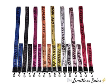 Off White Lanyard | Etsy