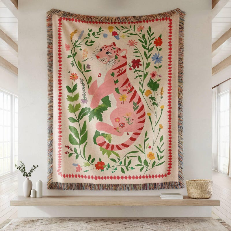 Mexican Blanket Tiger - Etsy