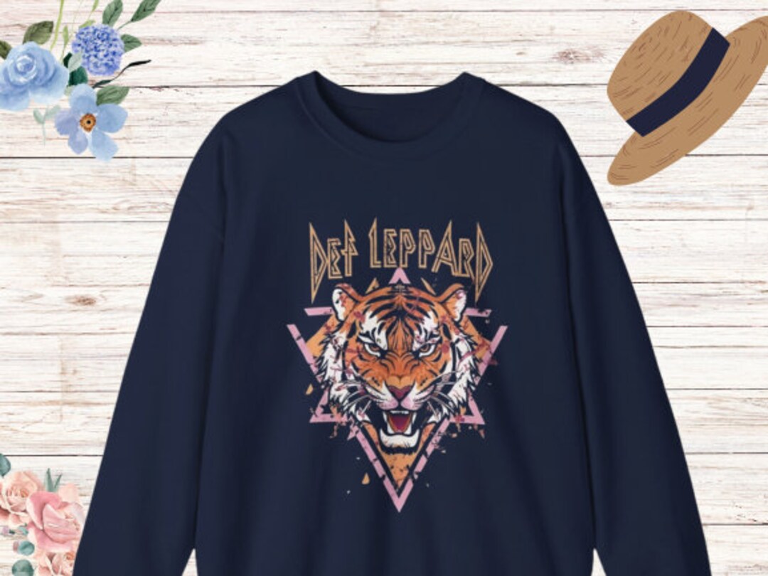 Def Leppard Sweater unisex, Def Leppard Hoodie, Def Leppard Tour 2024 ...