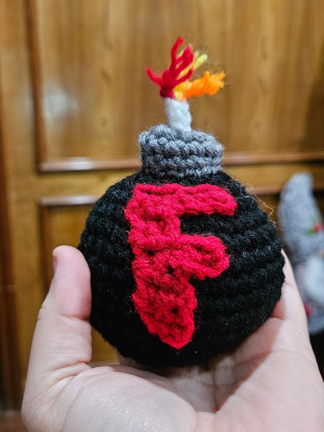 Handmade Crochet F Bomb Plush – Funny Stress Relief Gift for Office ...
