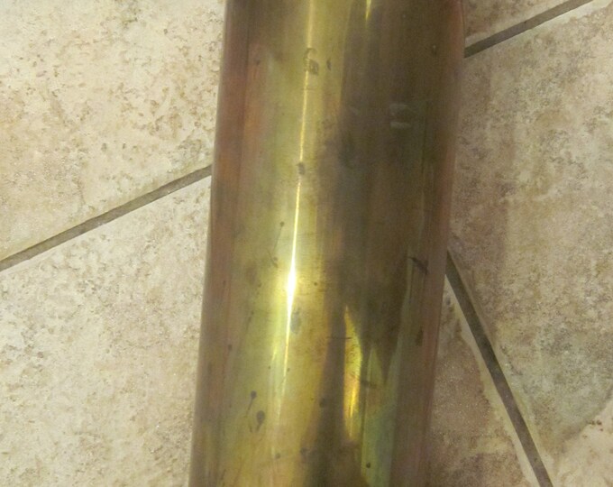 1945 Military 105mm Howitzer Brass Casing Shell 15 Inch Height - Etsy