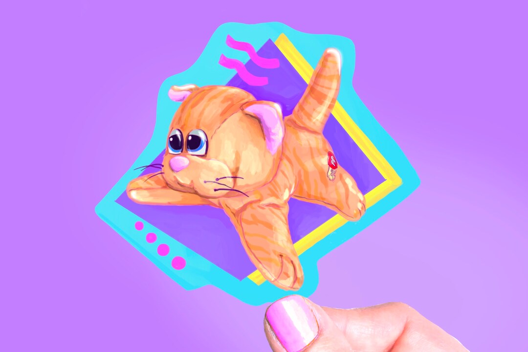 Pound Purries Sticker, Vinyl Sticker, 80’s 90’s Stickers, Nostalgic ...