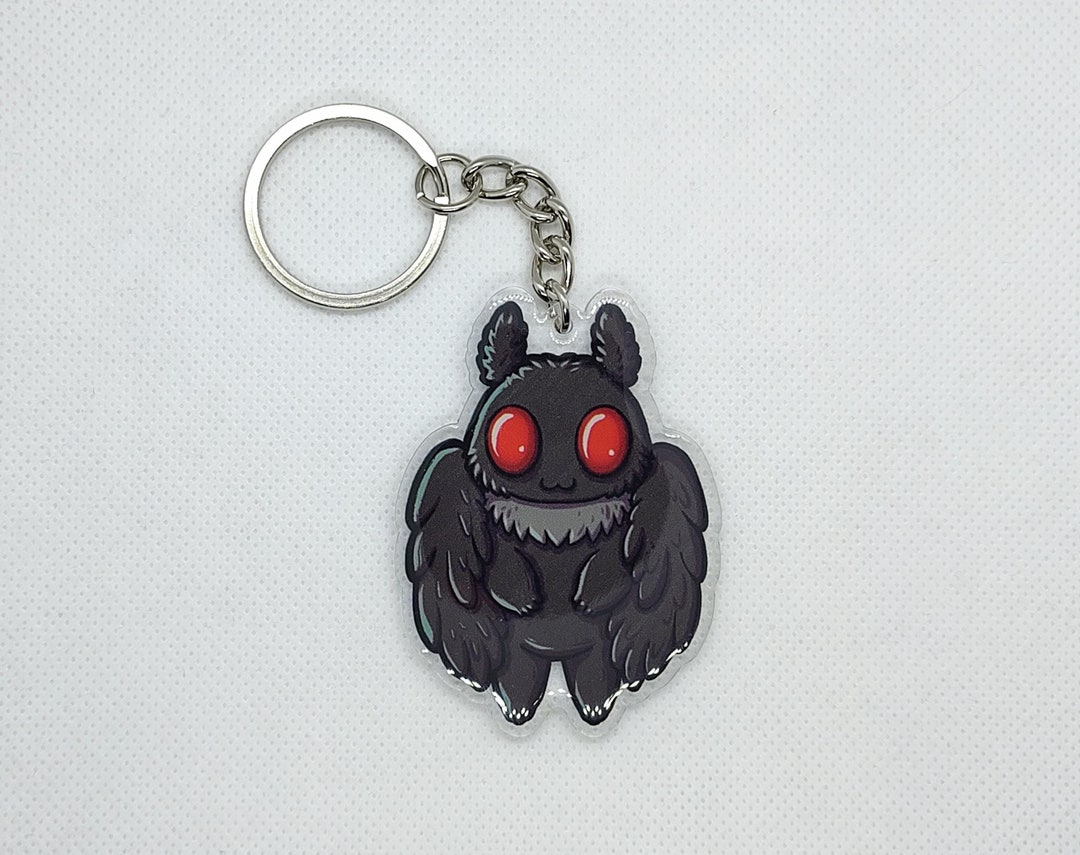 Mothman Chibi Acrylic Charm - Etsy