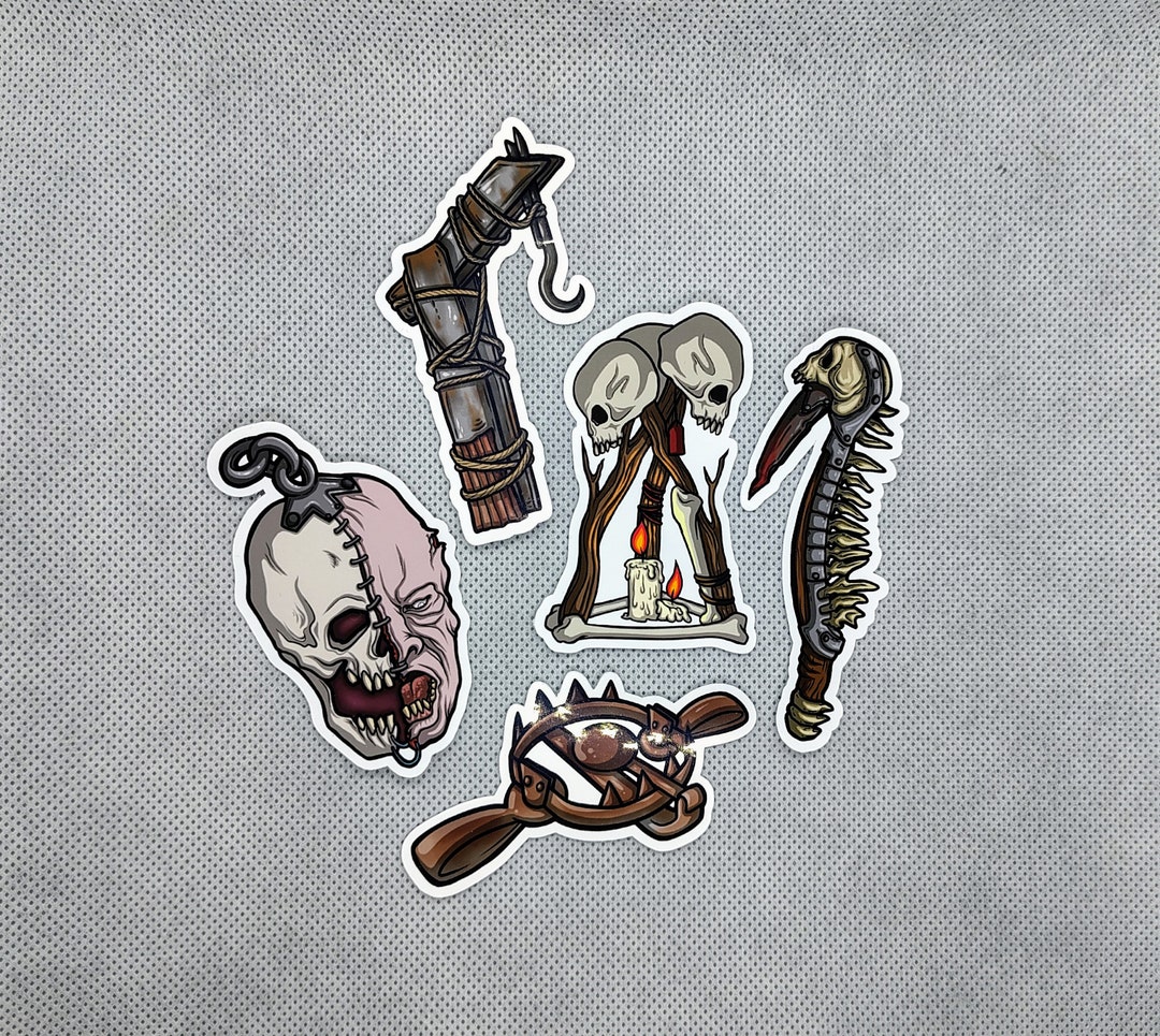 Handmade Killer Sticker Set - Etsy