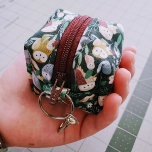 Bilby Pouch Sewing Pattern, Boxy Zipper Pouch Pattern, Bonus Mini-cube ...