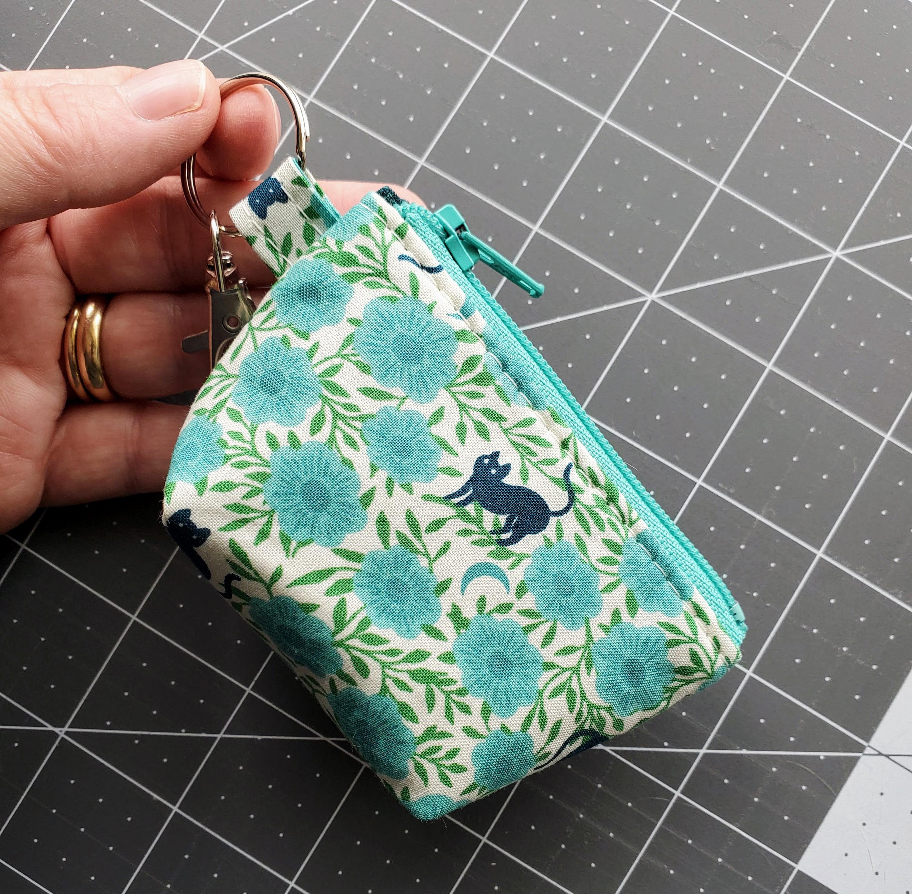 Tiny Zipper Pouch Sewing Pattern, Tiny Tote, PDF and Video Tutorial - Etsy