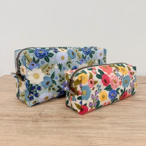 Bilby Pouch Sewing Pattern, Boxy Zipper Pouch Pattern, Bonus Mini-cube ...