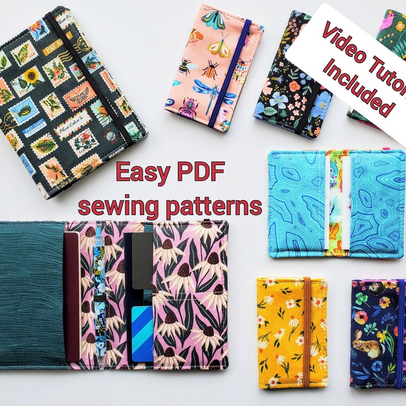 Passport Holder Tutorial - Etsy