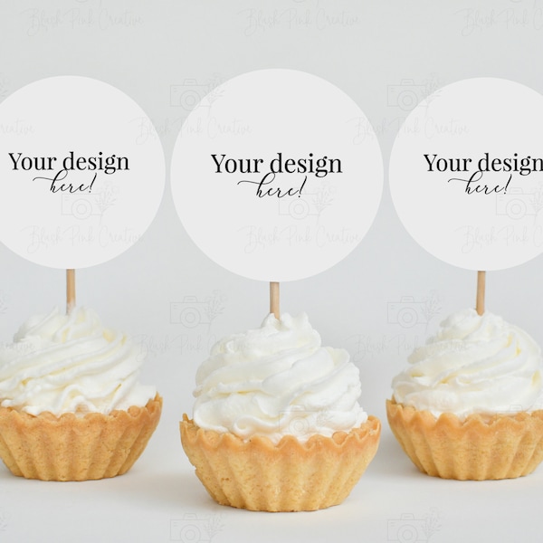 2inch Cupcake Topper - Etsy