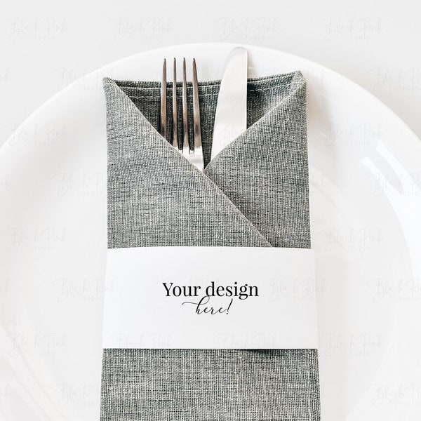 Napkin Wrapper - Etsy