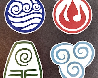 Avatar Water Bender Decal - Etsy