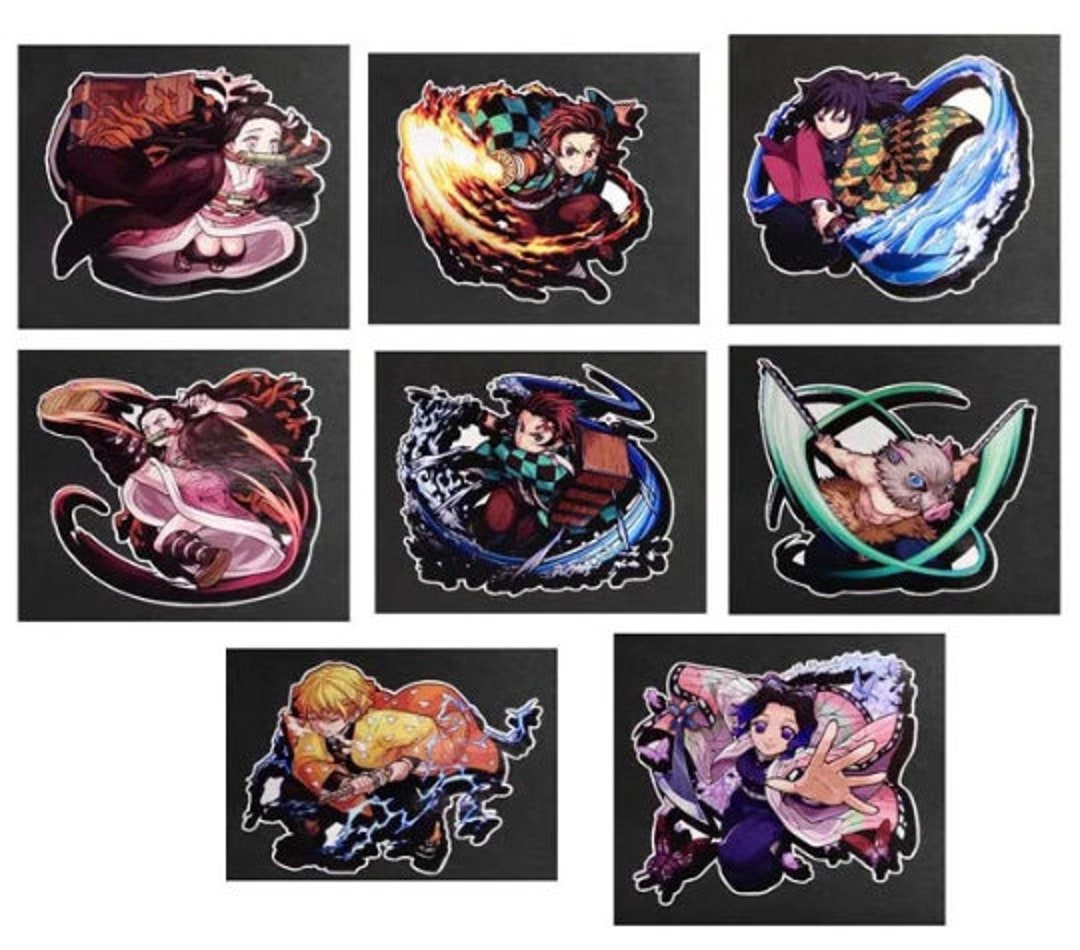 Anime Demon Killer Slay Decals Vinyl Tanjiro Kamado Nezuko Kamado ...