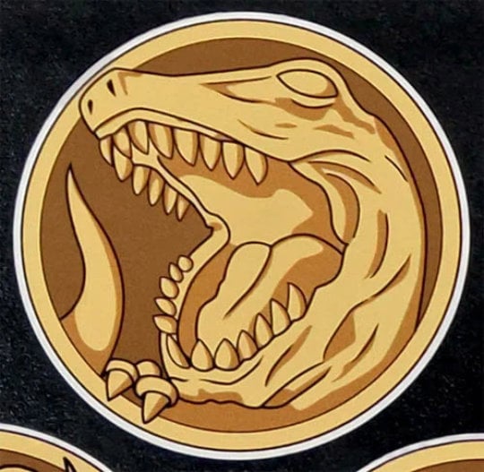 Power Coin Sentai Zyuranger Dino Emblems Heros MMPR - Etsy