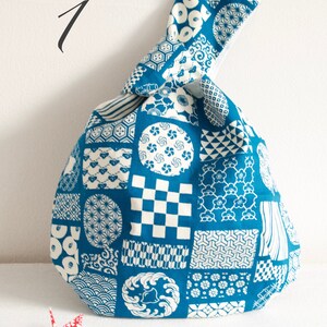 Japanese Knot Bag, Three Colours, Sakura Bag, Made in Japan Fabrics ...