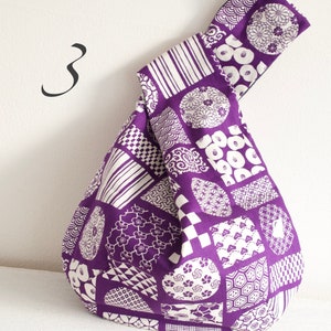 Japanese Knot Bag, Three Colours, Sakura Bag, Made in Japan Fabrics ...