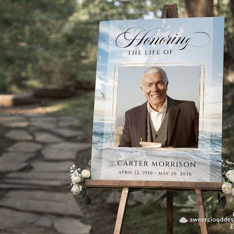 Celebration of Life Poster - Etsy