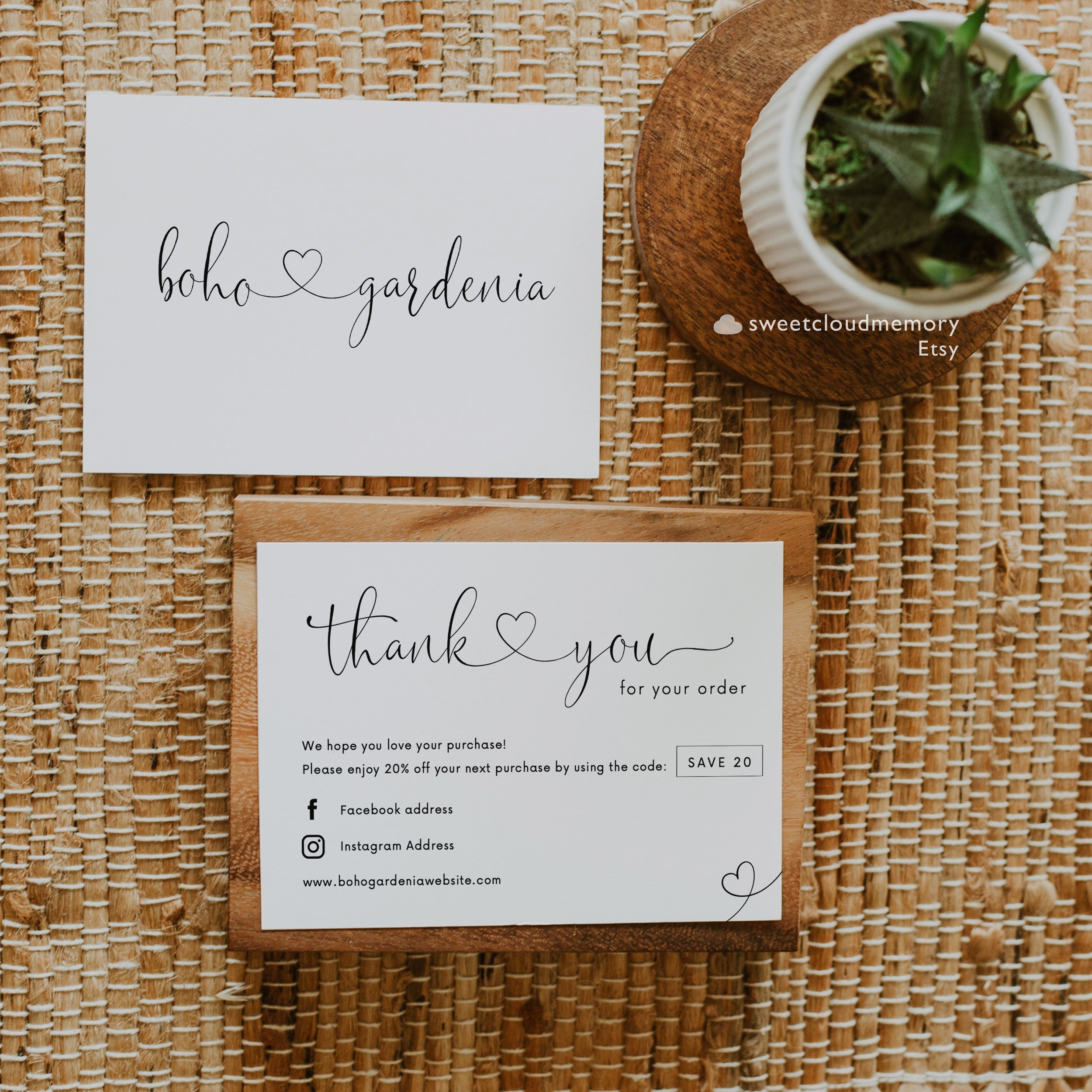 5 Sizes Business Thank You Card Template Simple Thank You Etsy 5-sizes-business-thank-you-card-template-simple-thank-you-etsy