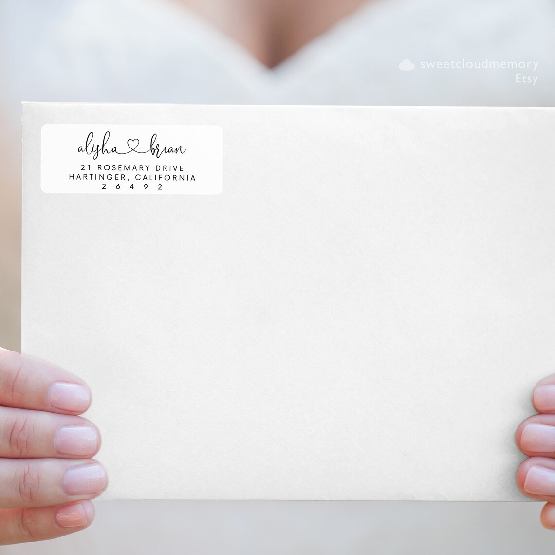 Editable Minimal Return Address Labels Template DIY Avery Address Label ...