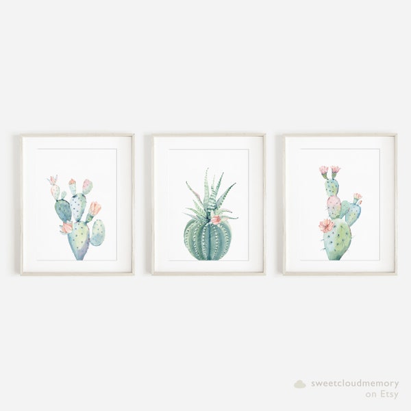 Cactus Bathroom Decor - Etsy