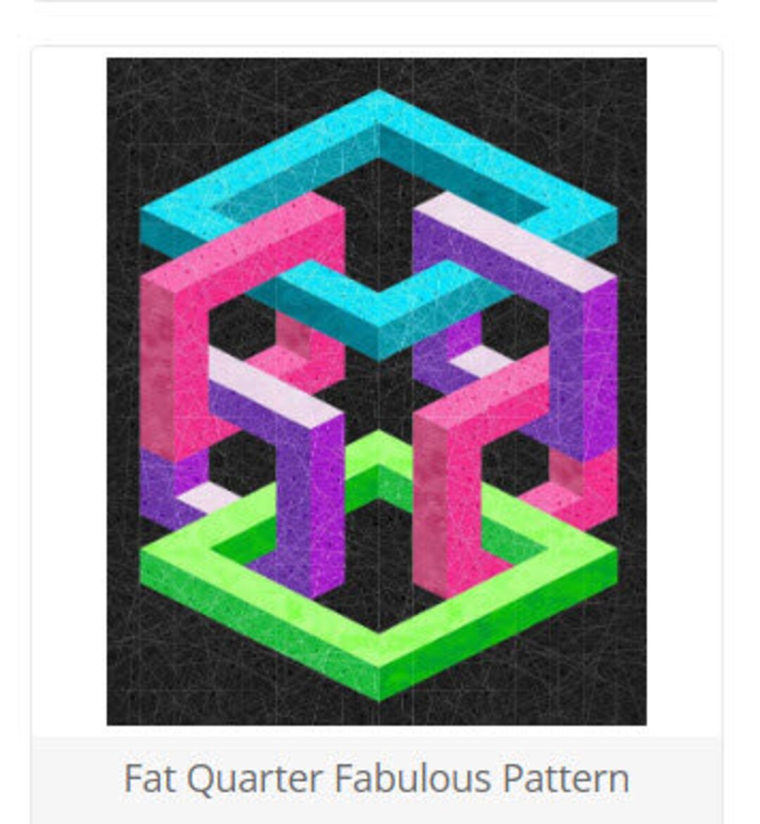 FAT QUARTER FABULOUS Quilt Pattern - Easy Beginner Friendly Project ...