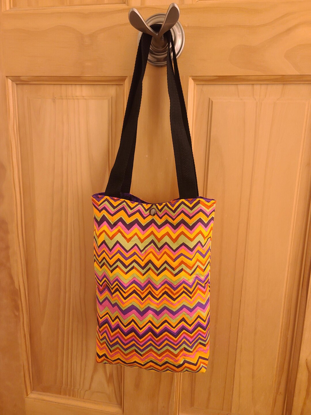 Festive MINI TOTE With Magnet Snap Closure for Halloween Trick or Treat ...