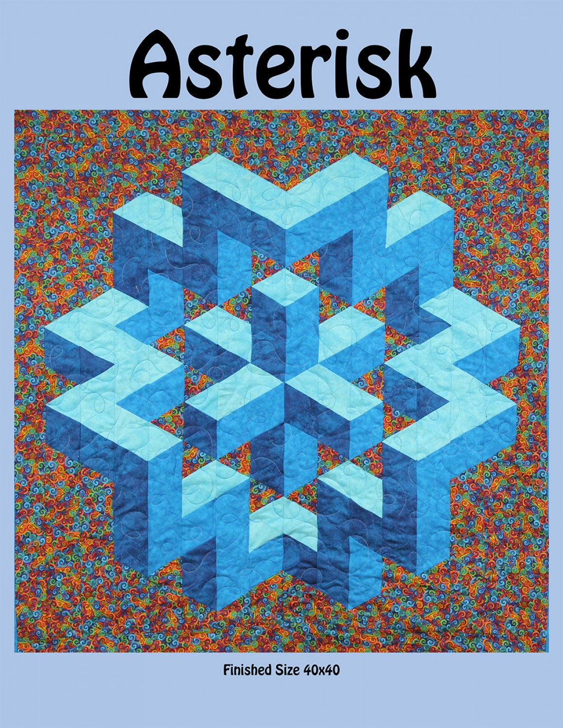 ASTERISK Quilt Pattern - EASY Beginner Friendly Project - 3D Quilt ...