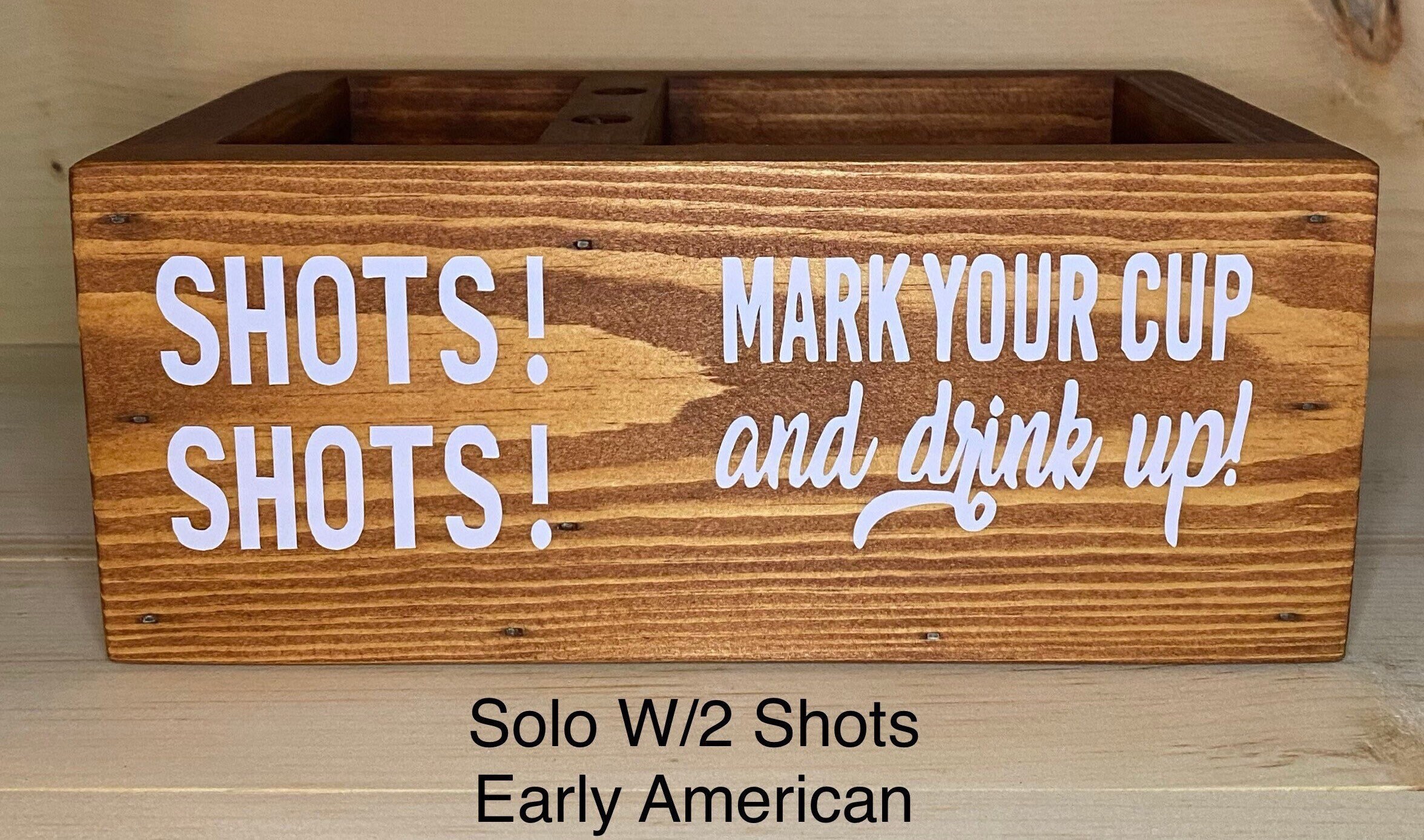 Solo Party Cup Holder Shot Glass Box - Marker Holder - Dispenser ...