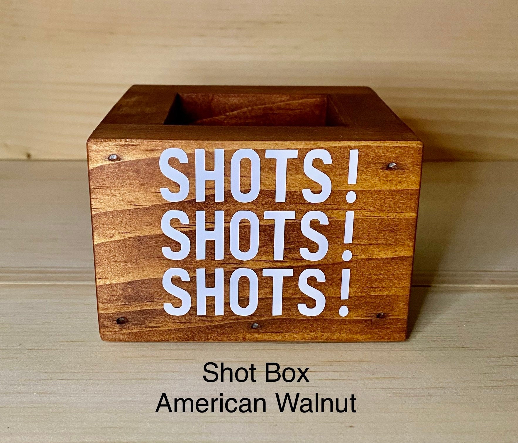Mini Red Solo Shot Cup Dispenser - “it’s Always Shot O’ Clock” - Shots ...