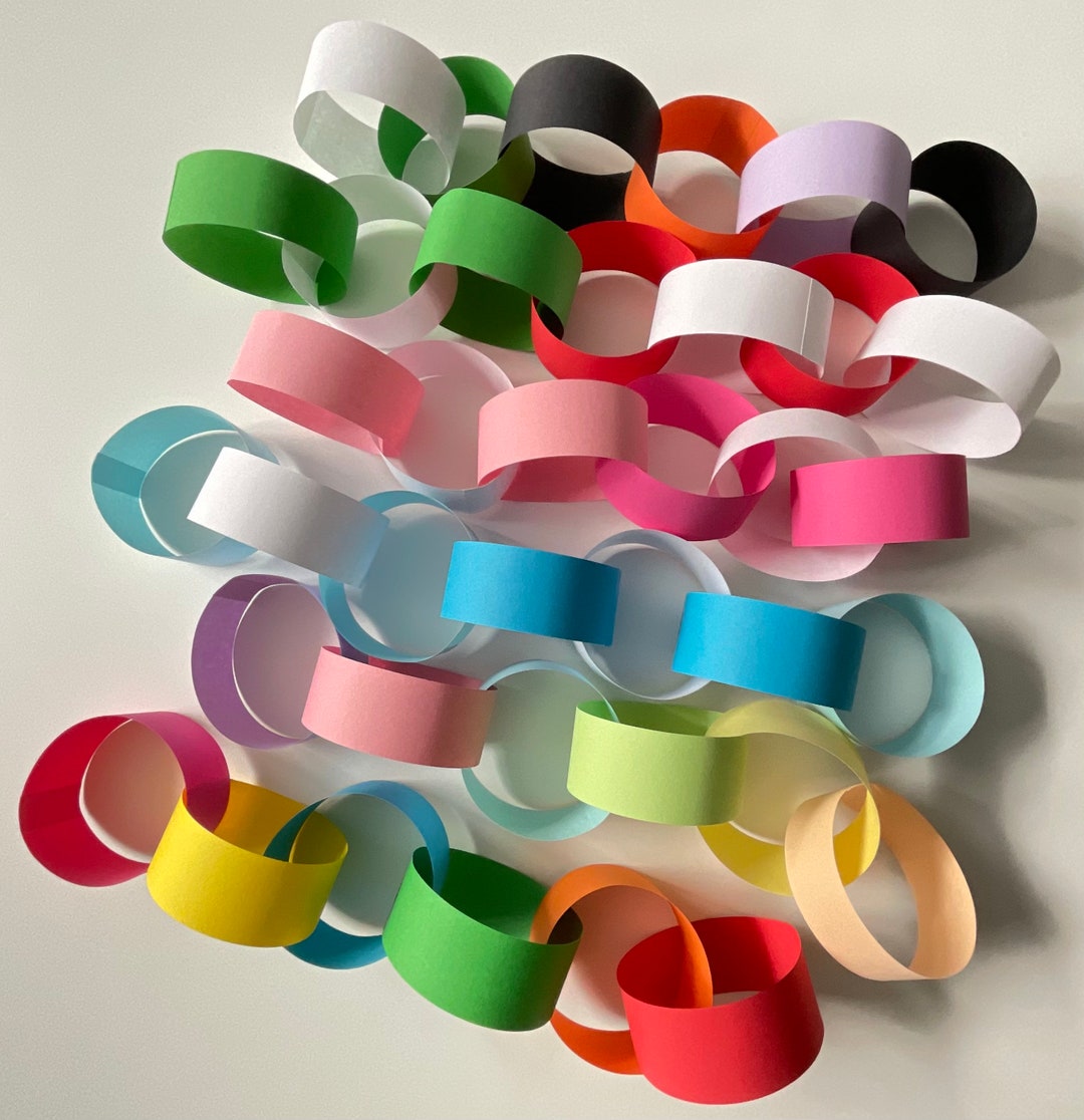 Paper Chain, DIY Decorations, Party and Seasonal Paper Chain ...