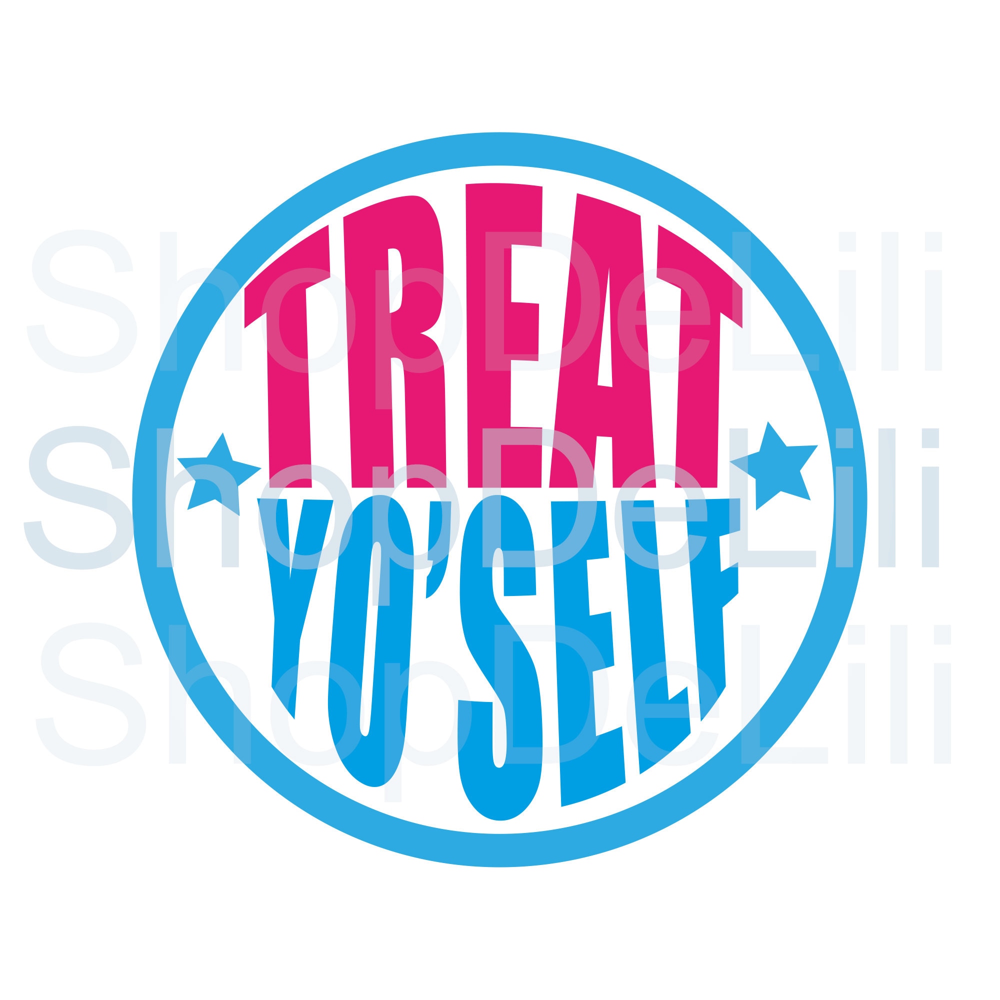 Treat Yo'self SVG PNG AI Digital Download parks and - Etsy Singapore