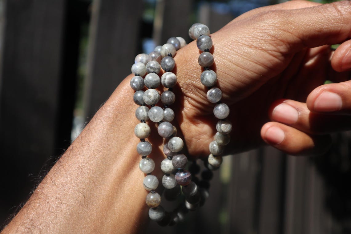 Mala Japa Meditation Prayer Fidget Beads - Etsy