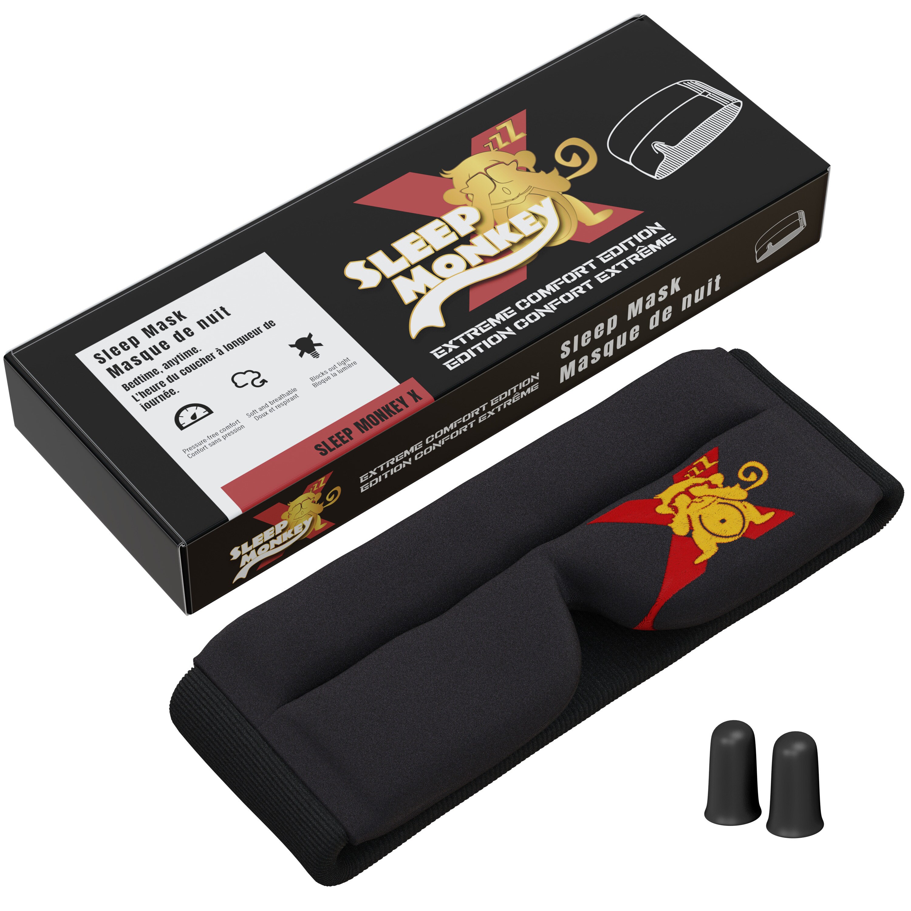 Sleep Monkey X | Ultra-comfort Sleep Mask: Experience Serene Slumber ...