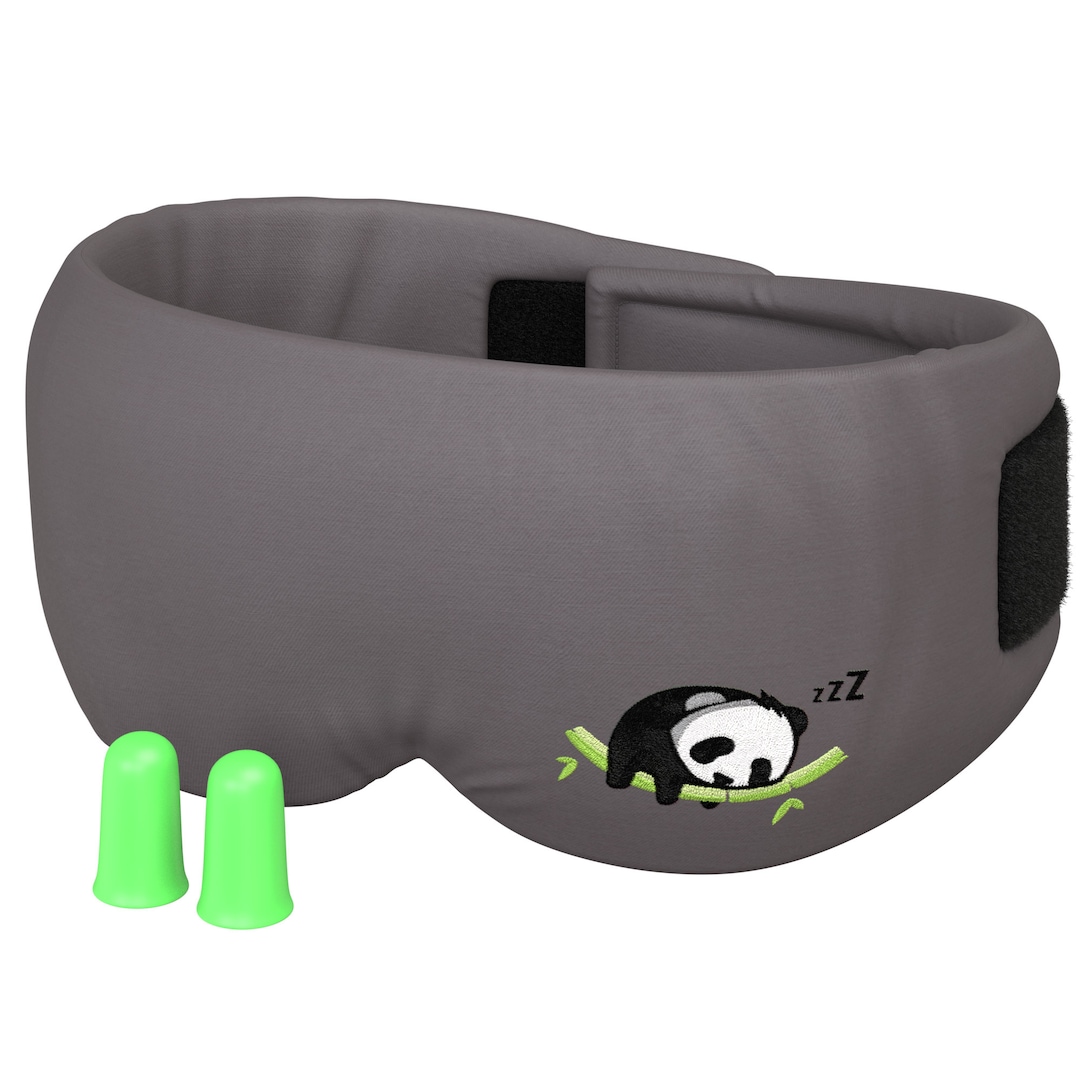 Sleepy Panda Sleep Mask - Luxuriously Soft & Light Breathable Bamboo ...