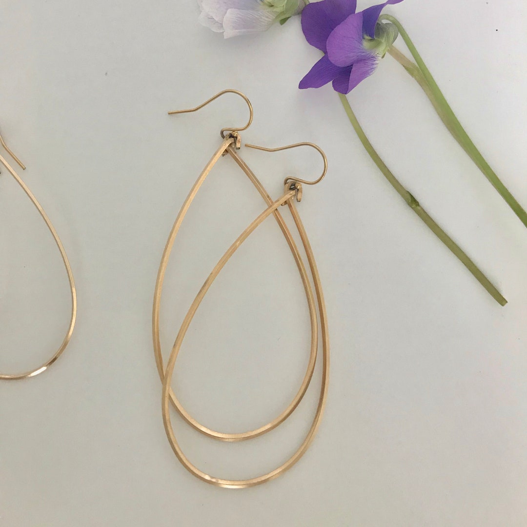 The Basics Hoop Earring - Etsy