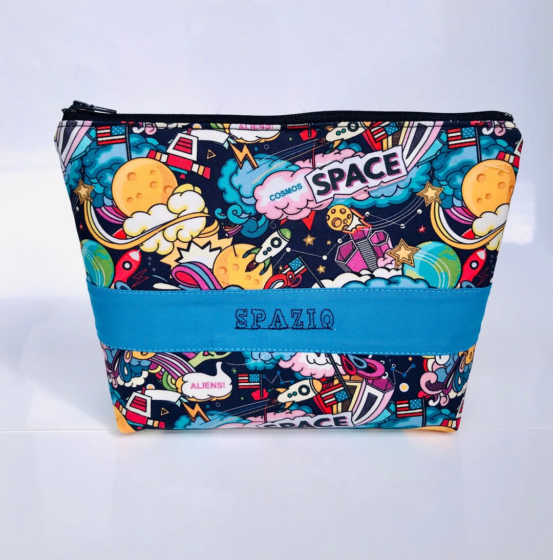 Pen Case, School Accessories. Space Pencil Case, Planets. Covered Case ...