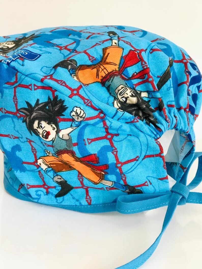 Goku and Vegeta Surgical Cap. Reusable, Eco-friendly, Cartoon, Doctor ...