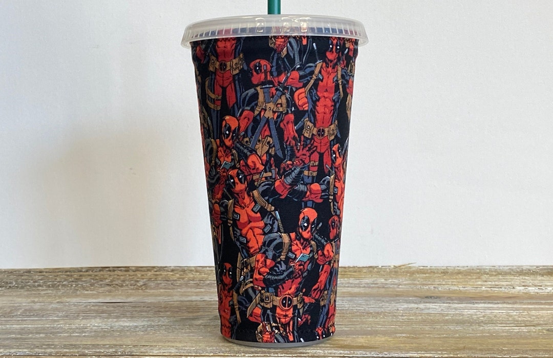 DEADPOOL Coffee Cup Cozy / Marvel Comic Books - Etsy