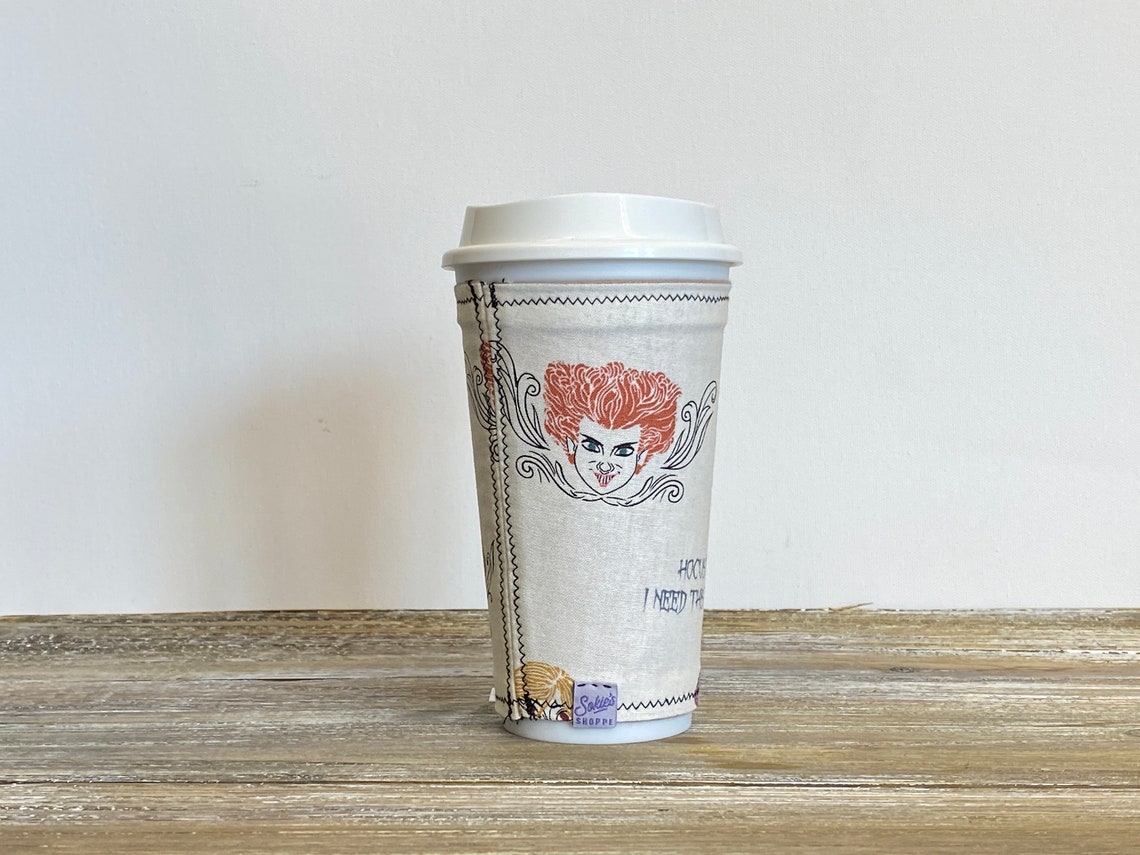 HOCUS POCUS Coffee Cup Cozy / Sanderson Sisters Witches Disney - Etsy