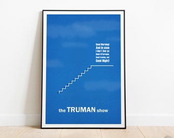 Truman Show Poster | Etsy