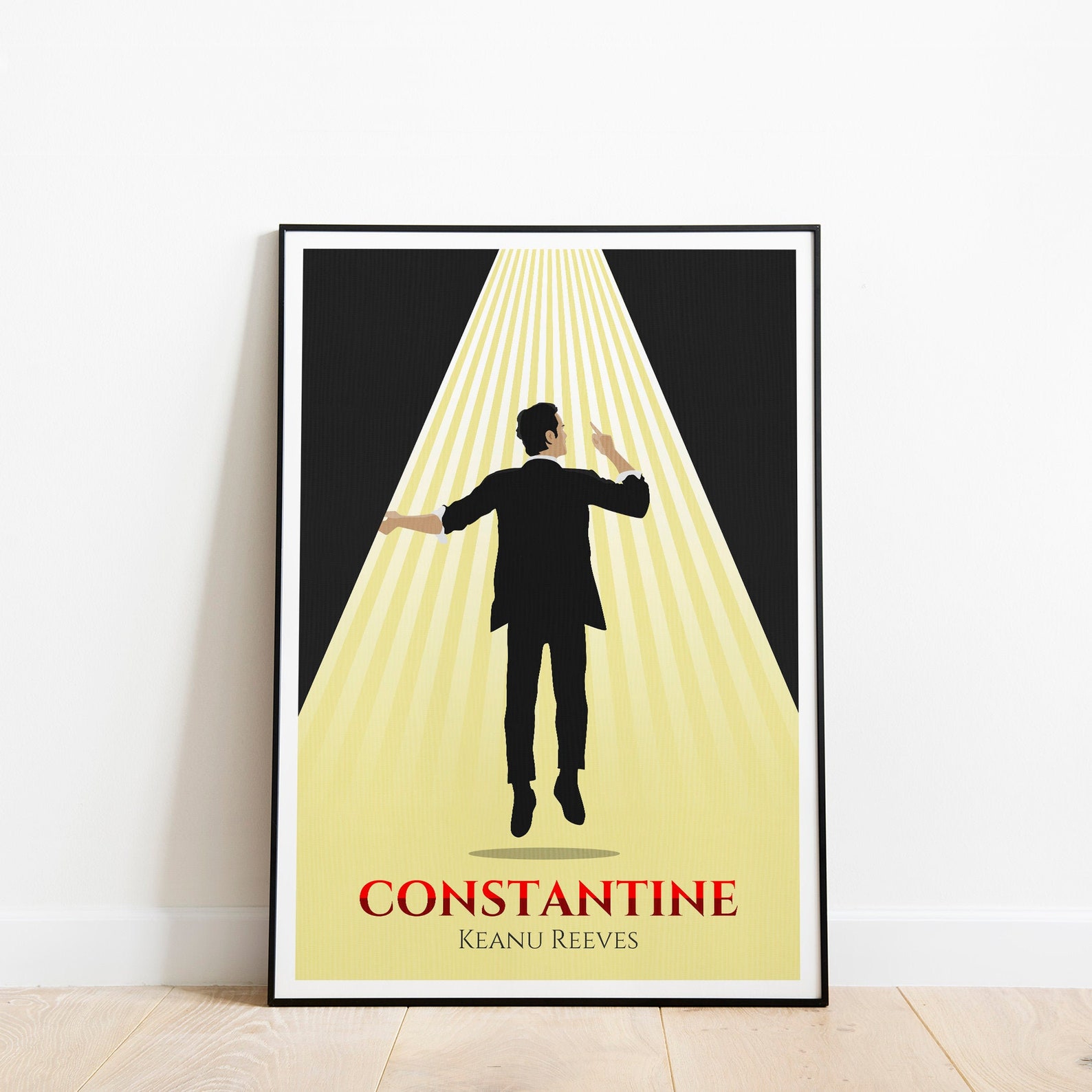 Digital Art Movie Poster: Constantine, Hero Comics Movie - Etsy