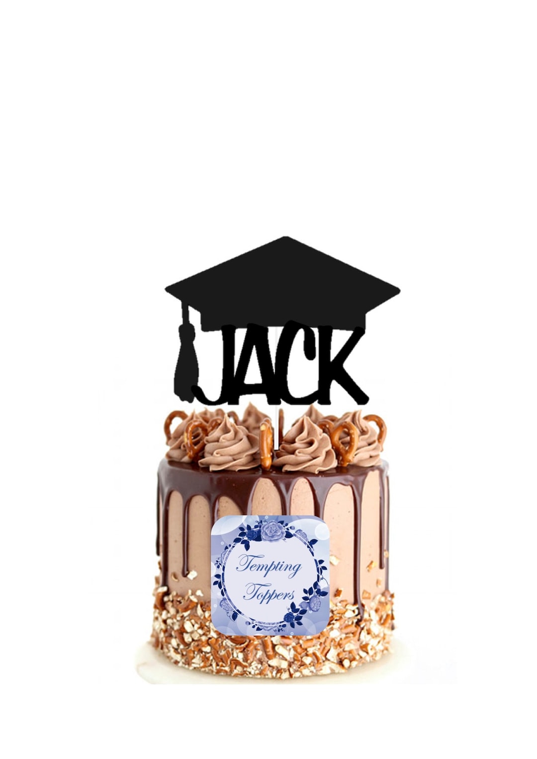 Personalised Graduation Cake Topper (ANY NAME) - Etsy