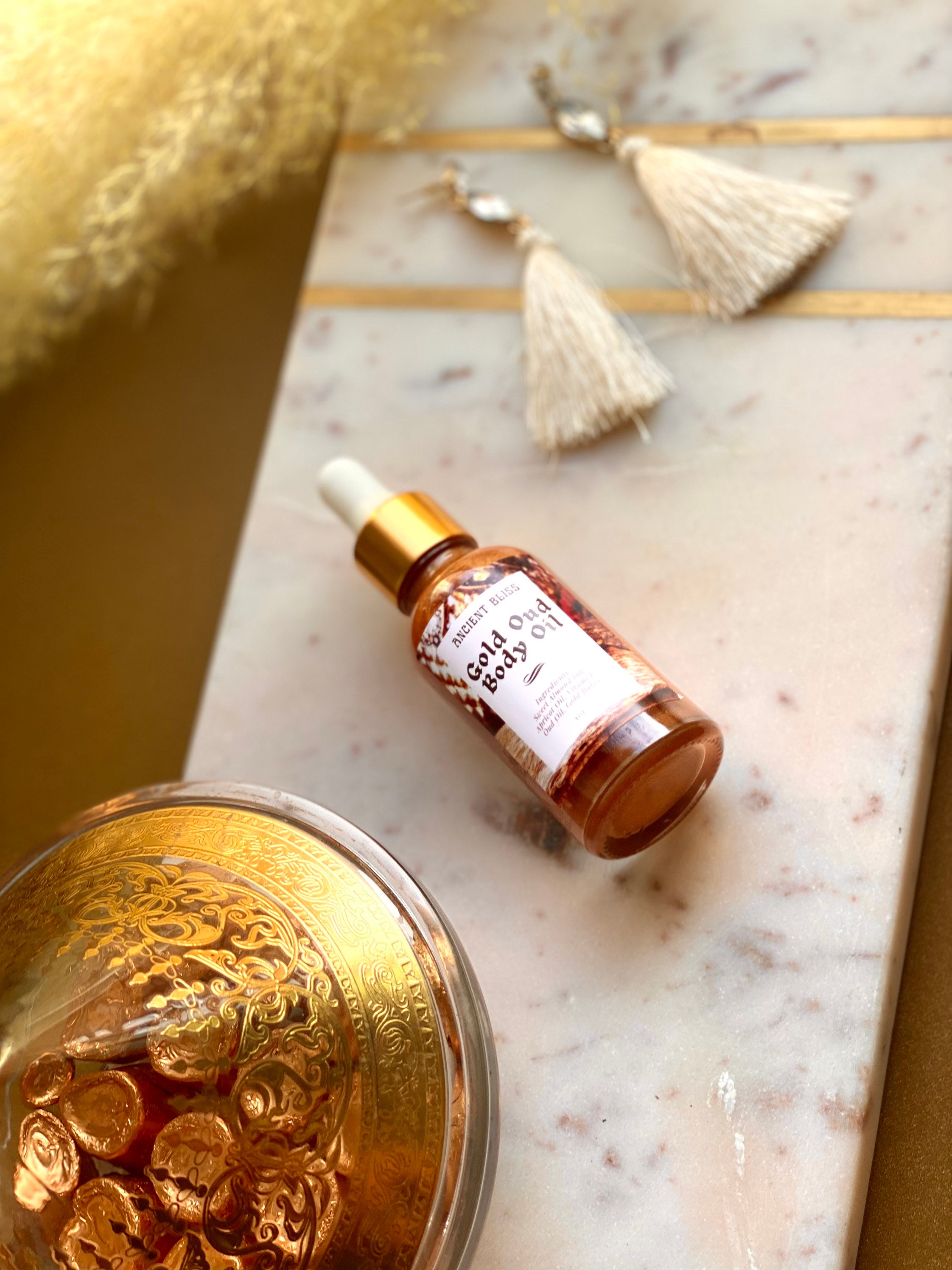 Gold Shimmer Body Oil, Liquid Gold Body Highlighter. Tanning Oil - Etsy