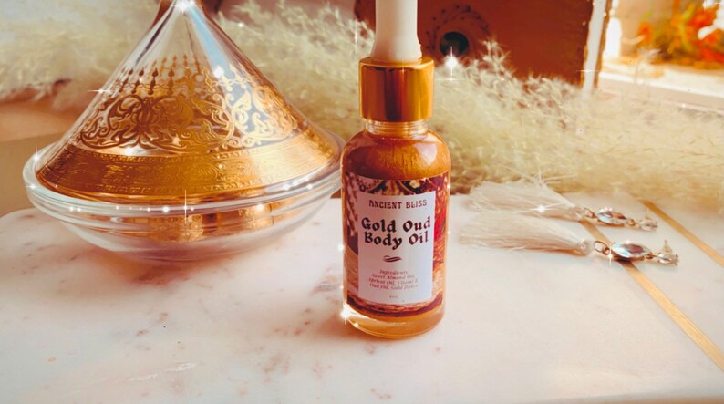 Gold Shimmer Body Oil, Liquid Gold Body Highlighter. Tanning Oil - Etsy