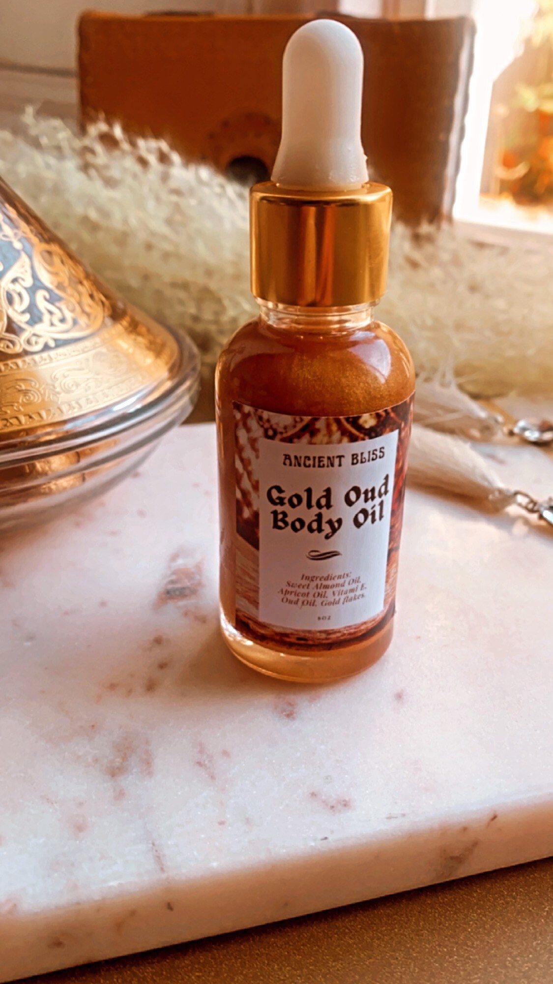 Gold Shimmer Body Oil, Liquid Gold Body Highlighter. Tanning Oil - Etsy