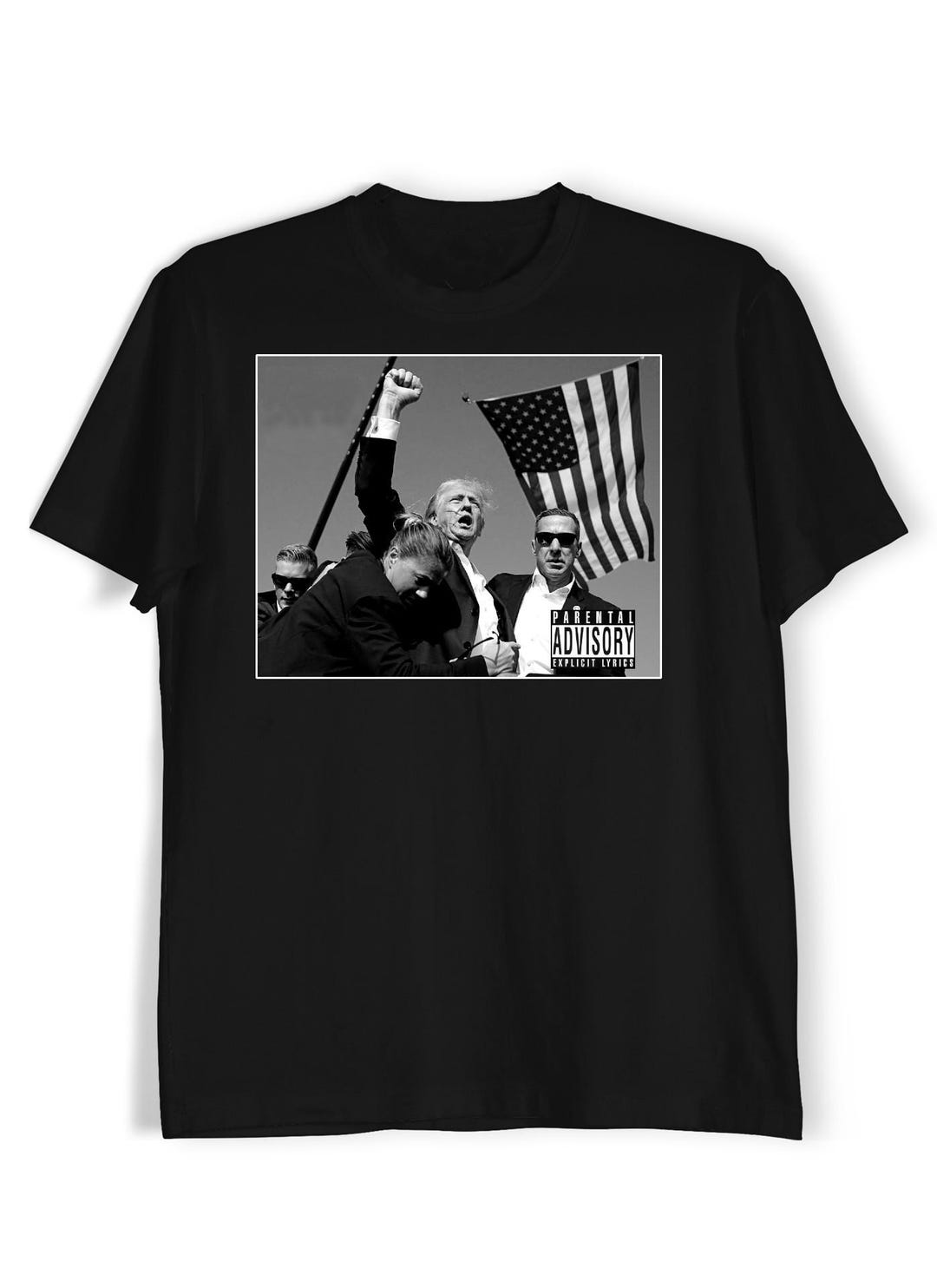 Donald Trump Album Cover Tee / Politics / Trump - Etsy