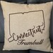 Embroidered Personalized "city and State" Pillow-all 50 States ...