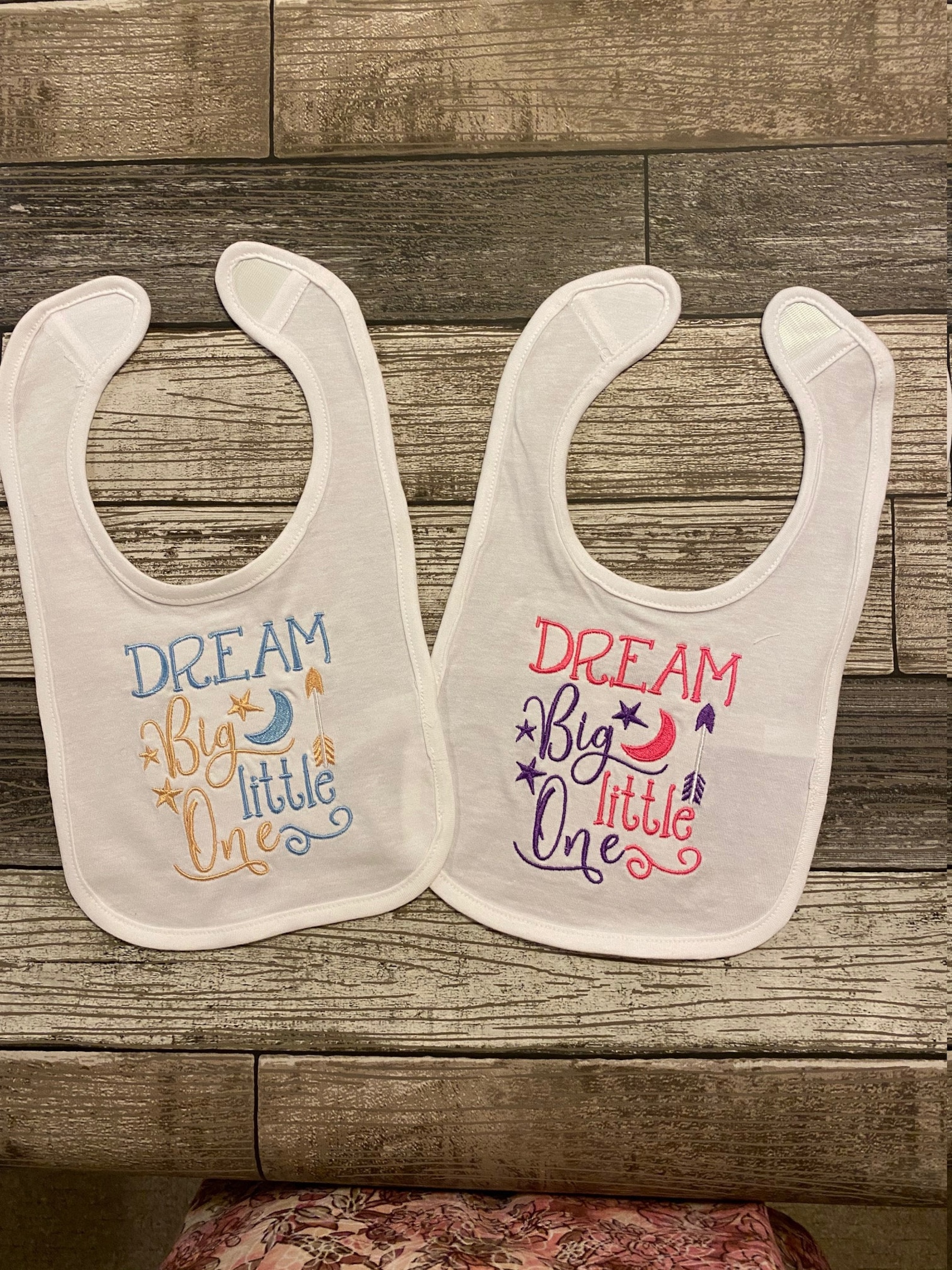 Baby Bibs Embroidered Bibs Baby Shower Gift Boy/girl - Etsy