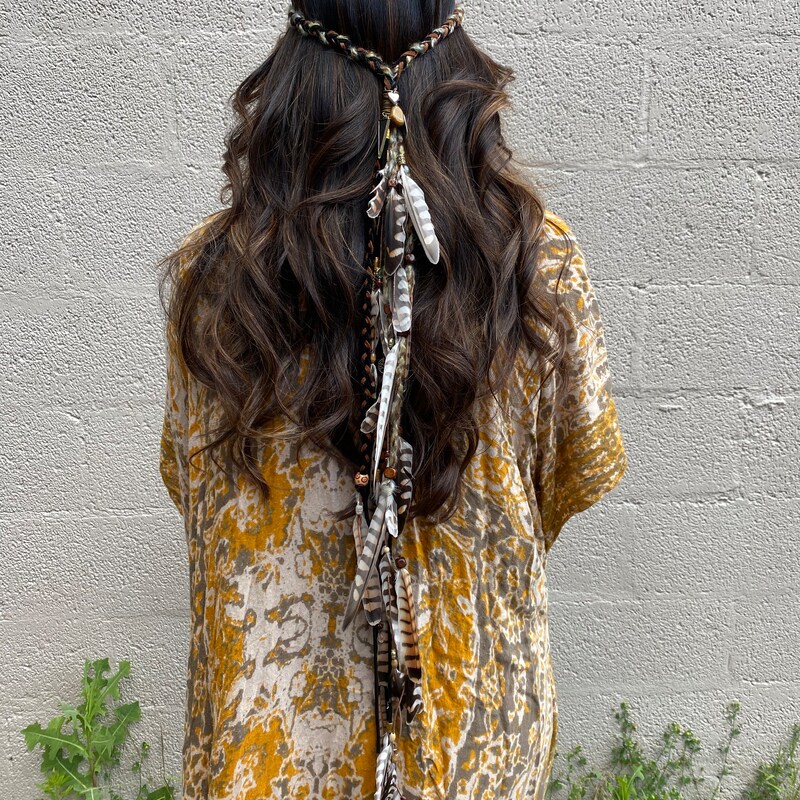 Bohemian Head Dress - Etsy
